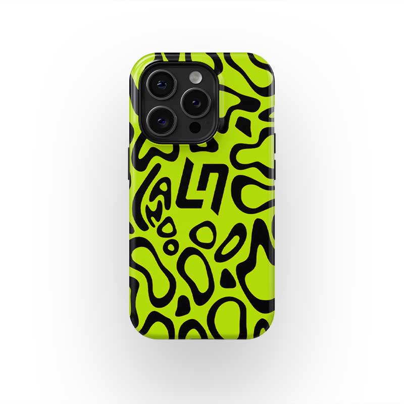 Lando Norris 2025 Helmet Livery Phone Case – LN04 Edition – DIZZY CASE