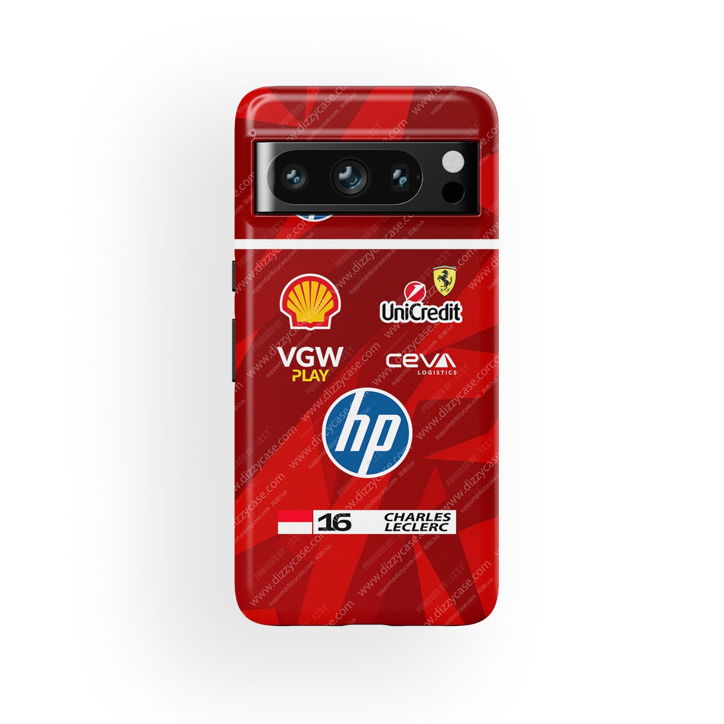 Leclerc Vegas 2025 Case | Pixel, Xiaomi, OnePlus – DIZZY CASE