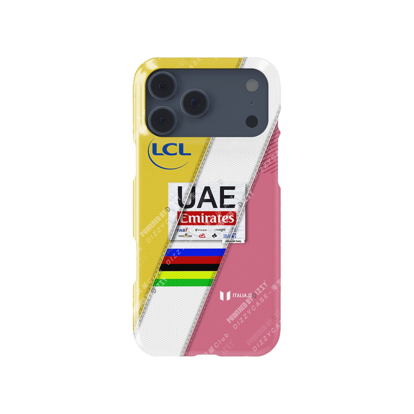 Tadej Pogačar Triple Crown Phone Case – DIZZY CASE