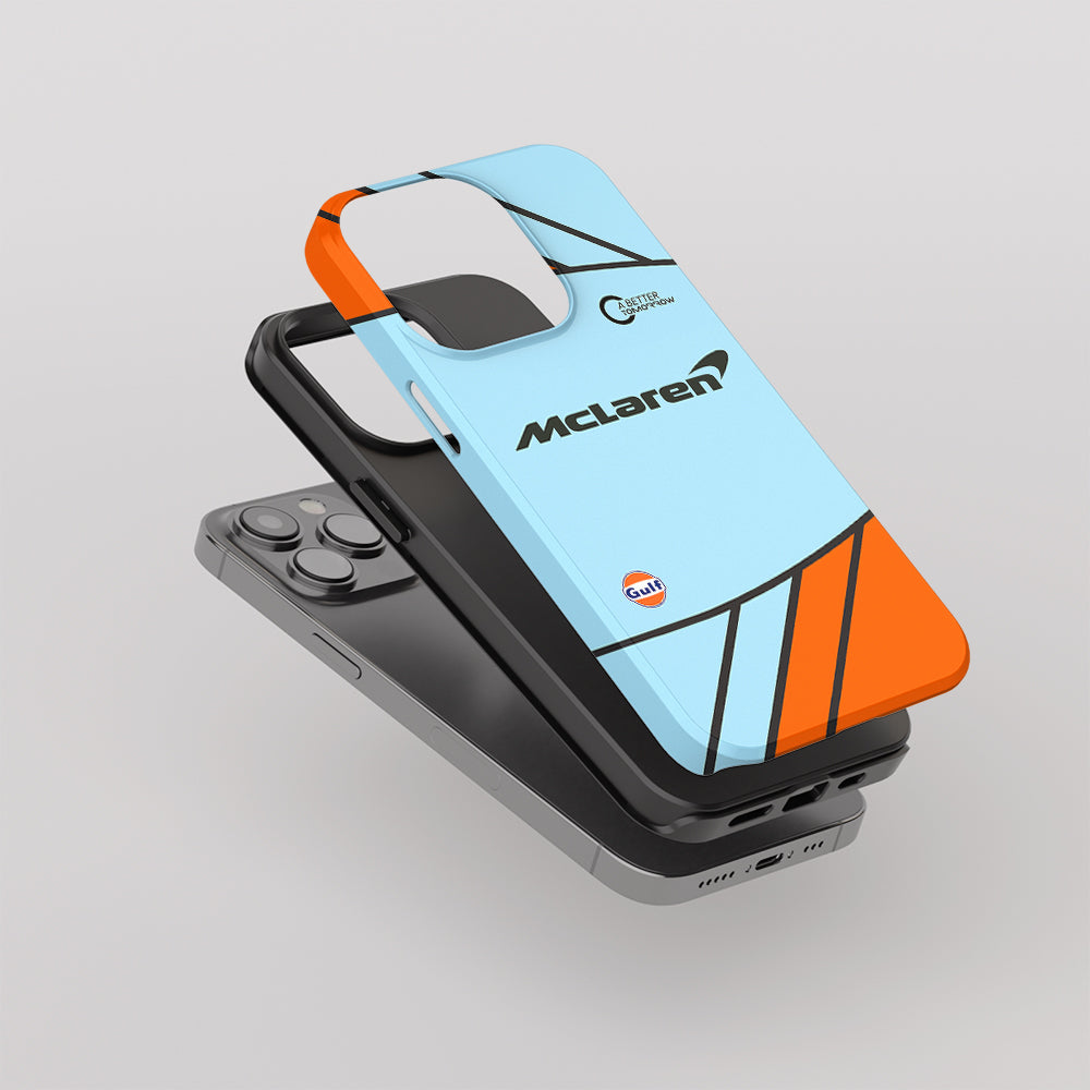 McLaren Gulf Livery McLaren MCL35M Monaco 2021 Phone Case| dizzycase ...